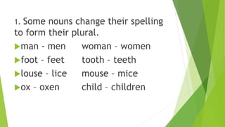 Plural of Irregular Nouns.pptx