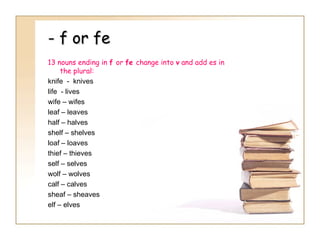 Plural Of Nouns | PPT