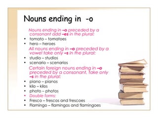 Plural Of Nouns | PPT