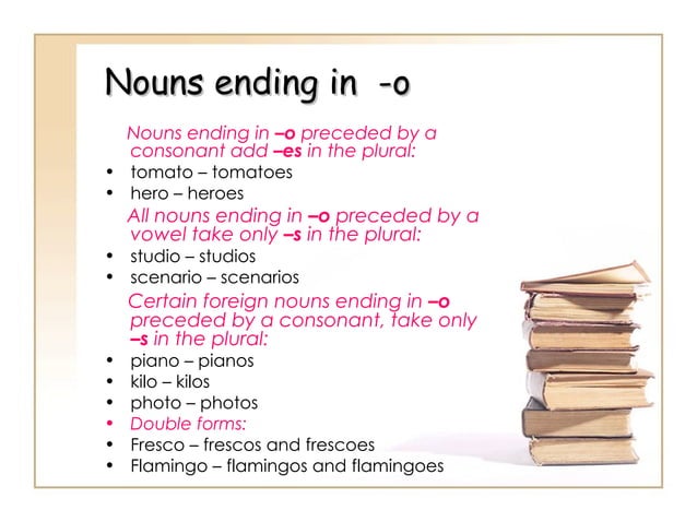 Plural Of Nouns | PPT