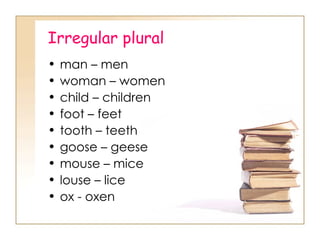 Plural Of Nouns | PPT