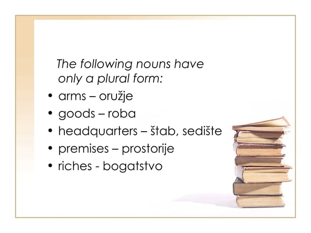 Plural Of Nouns | PPT