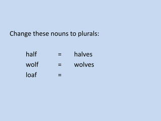 Plural rules | PPTX