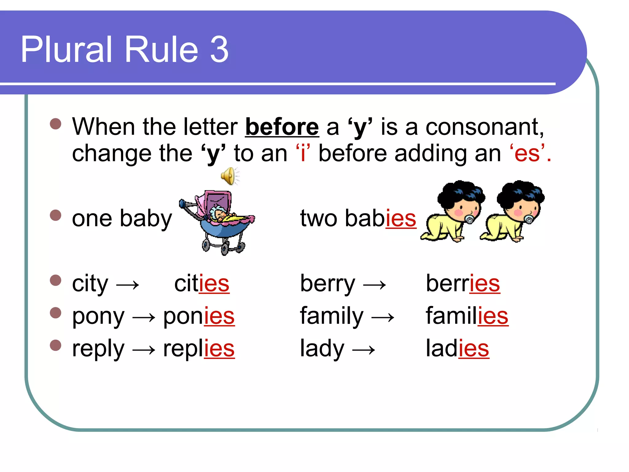 Plural Rules - by Brian Curruthers | PPT