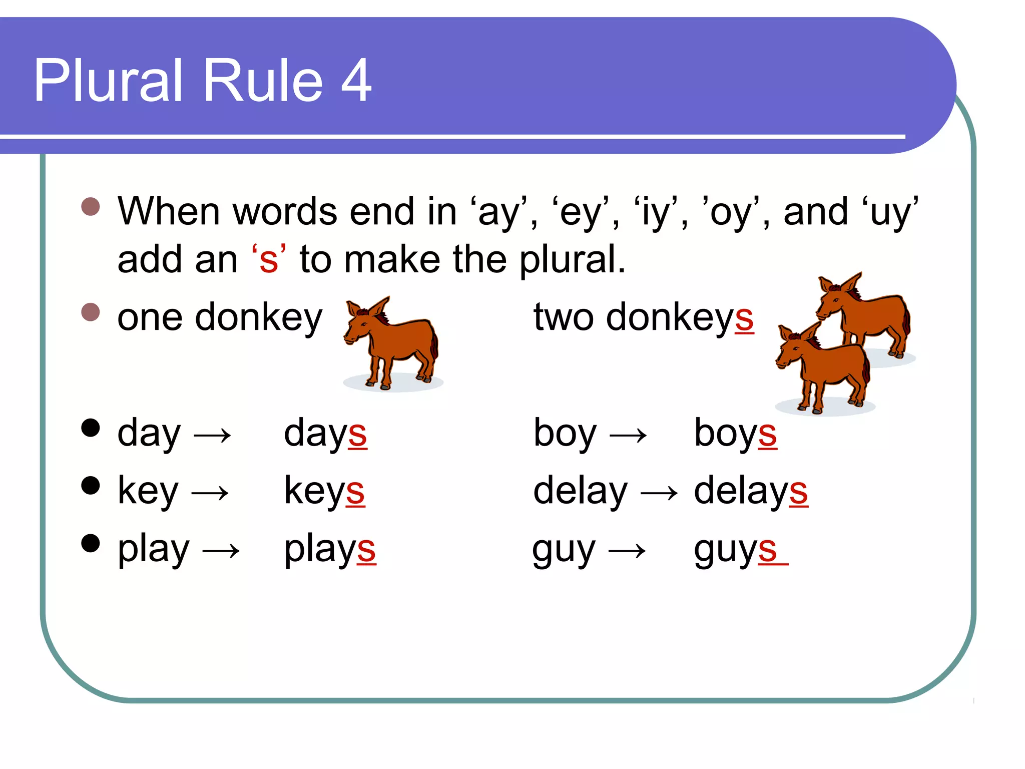 Plural Rules - by Brian Curruthers | PPT