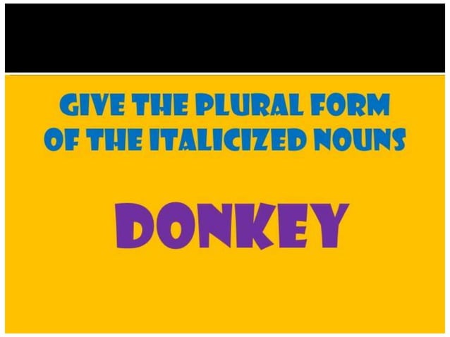 Pluralization in English | PPTX