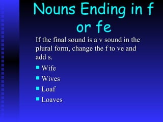 Plurals | PPT