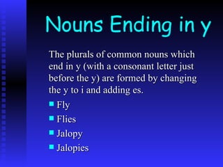 Plurals | PPT