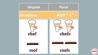 Plural Nouns: English Language | PDF