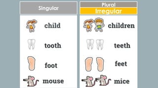 Plural Nouns: English Language | PDF