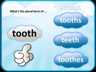 plurals-ppt-flashcards-fun-activities-games-games-grammar-guid_48901.pptx