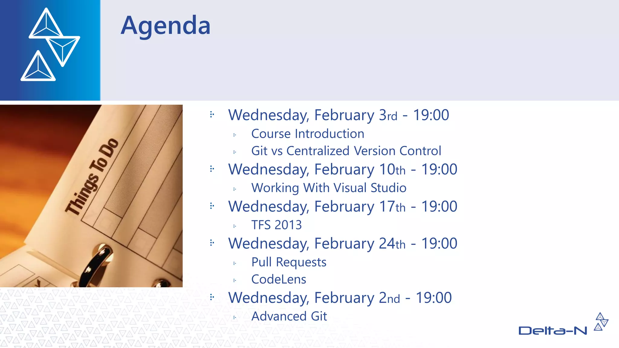 Pluralsight studiegroep git for visual studio developers | PDF