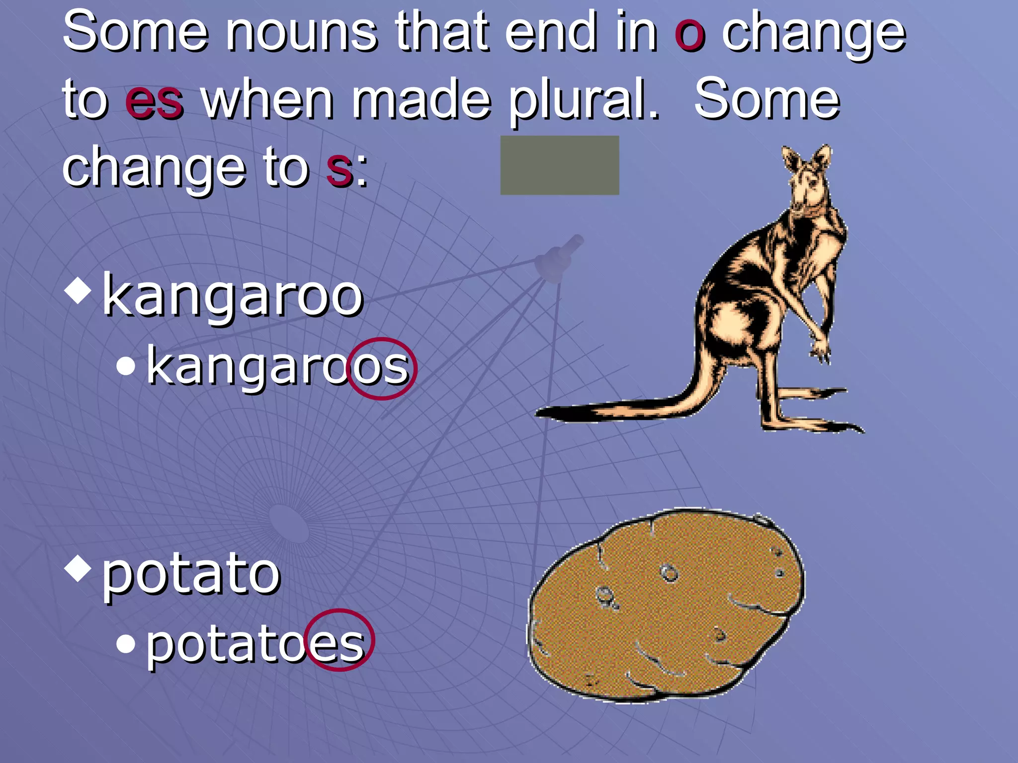 Plural sing nouns | PPT