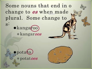 Singular & Plural Nouns | PPSX