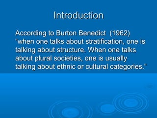Plural society | PPT