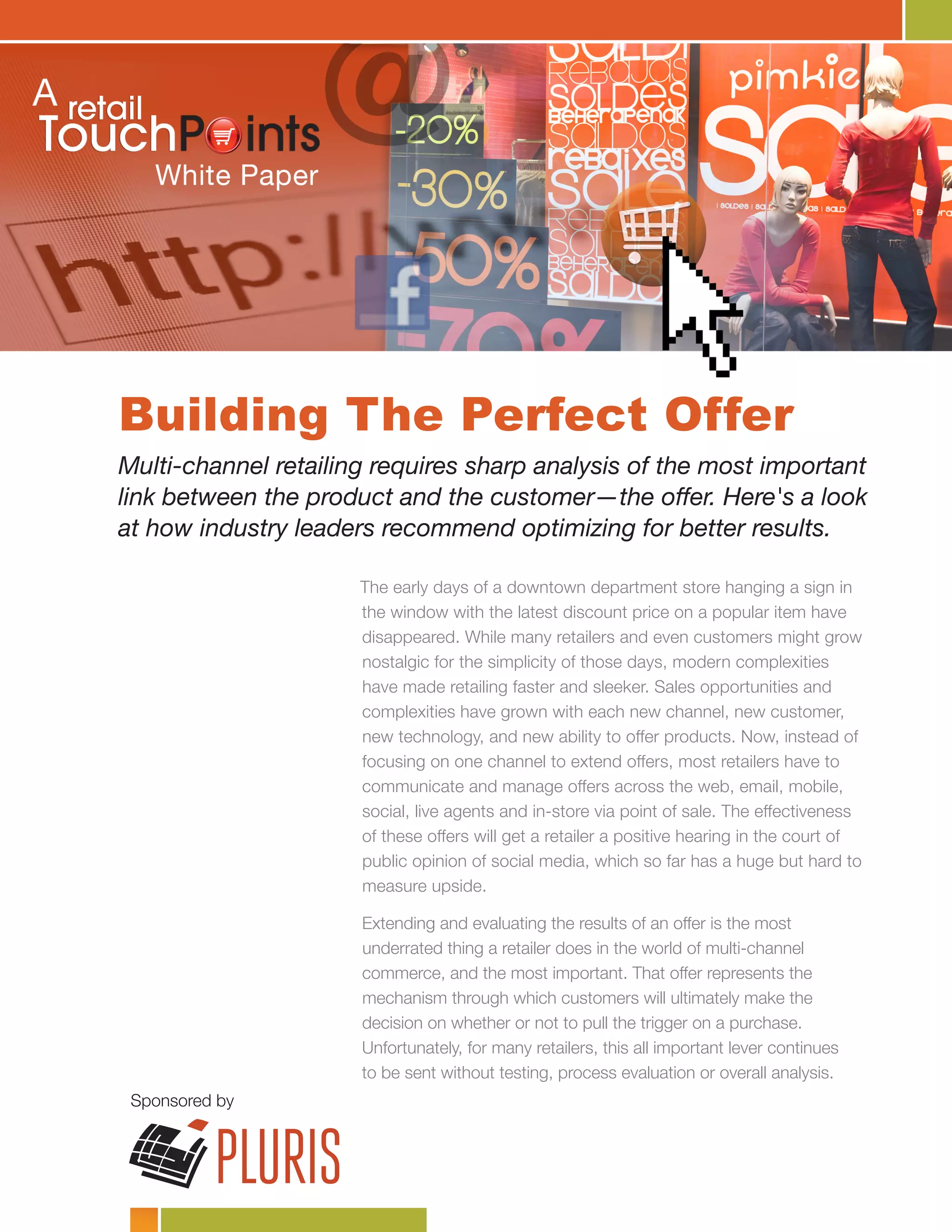 Building The Perfect Offer | PDF