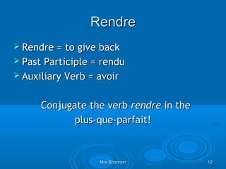 Plus que-parfait | PPT