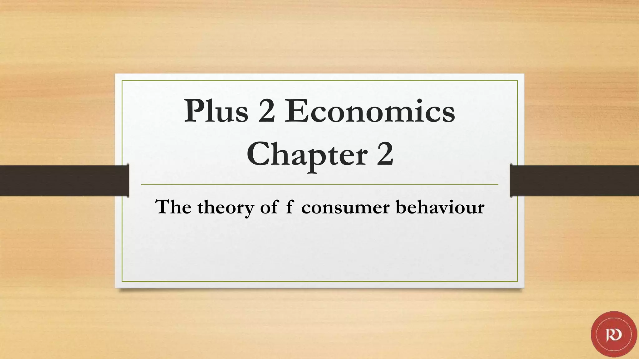 Plus 2 Chapter 2 Economics Jessy Joseph .pptx