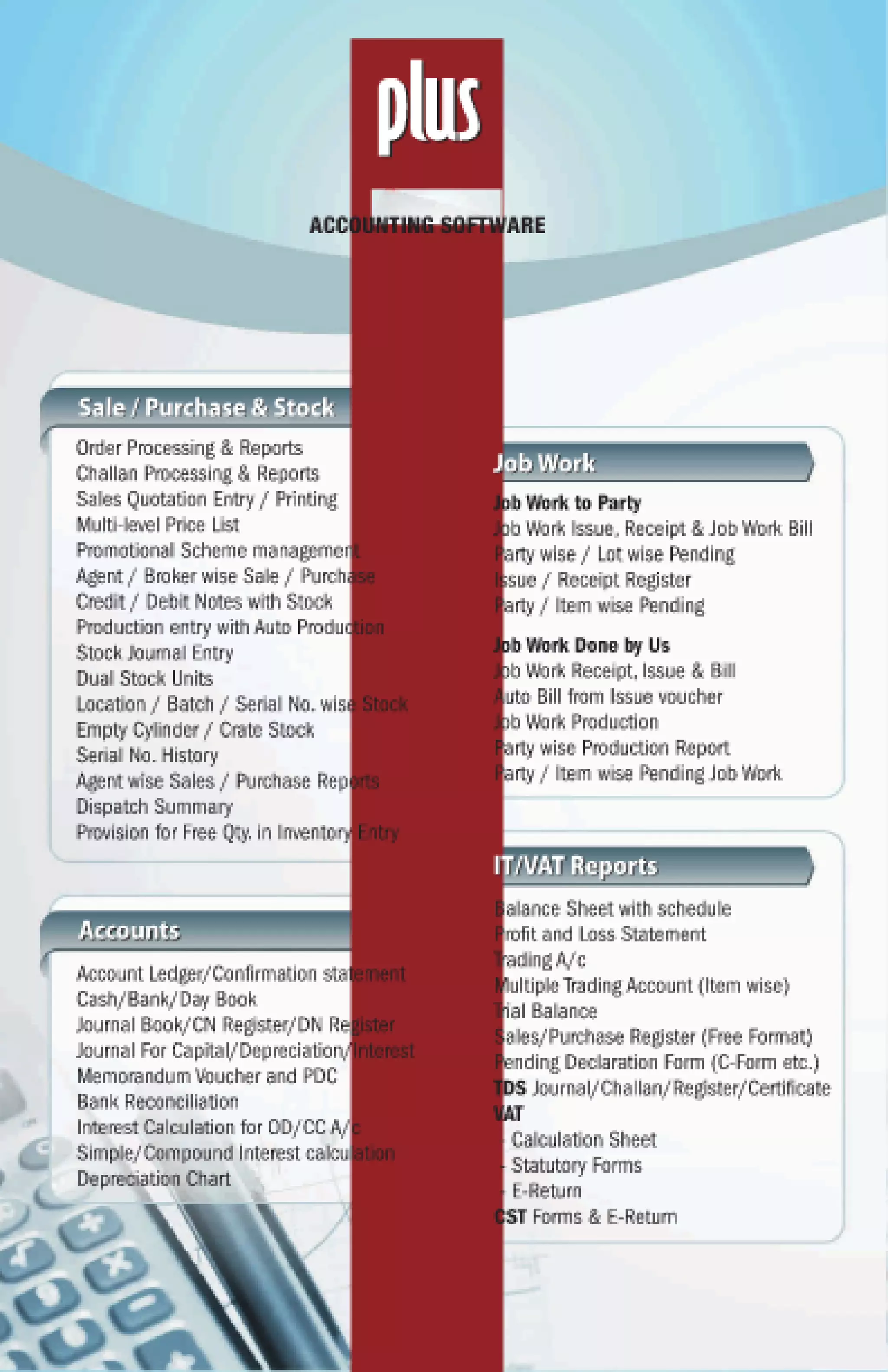 Plus Accounting Software | PDF