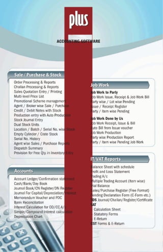 Plus Accounting Software | PDF