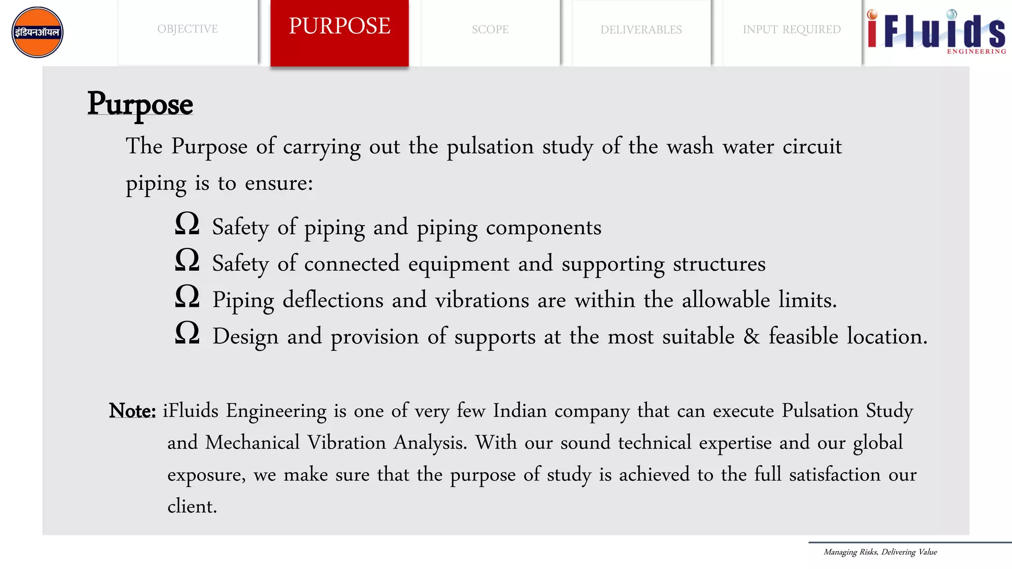 Pulsation Study and Mechanical Vibration Analysis | PPT