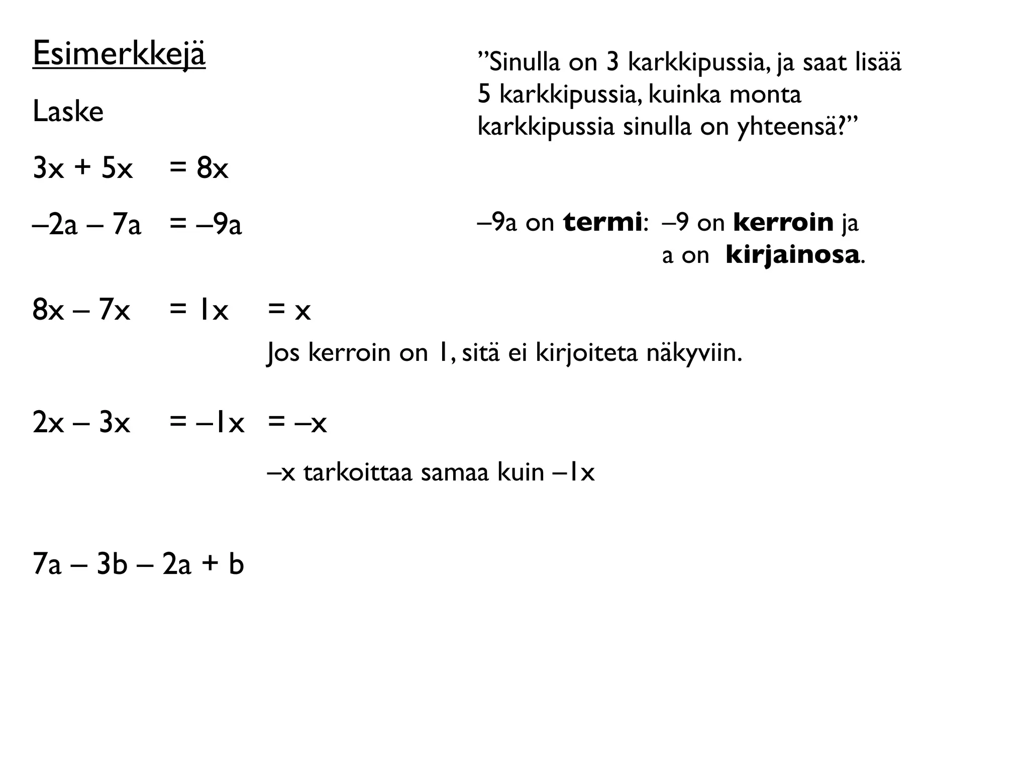 Plus ja miinus | PPT