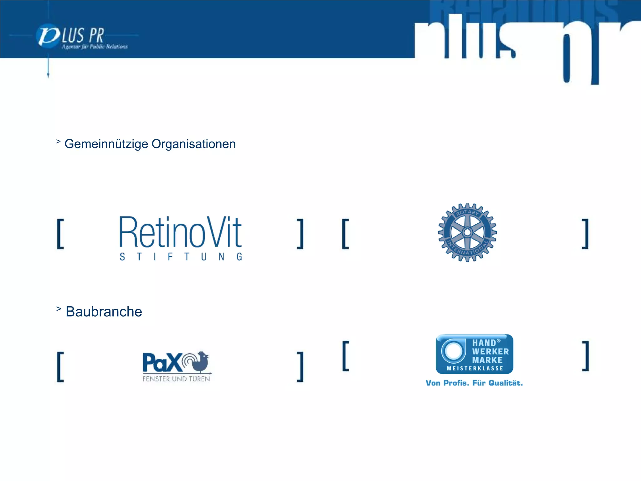 Plus PR - Agentur für Public Relation