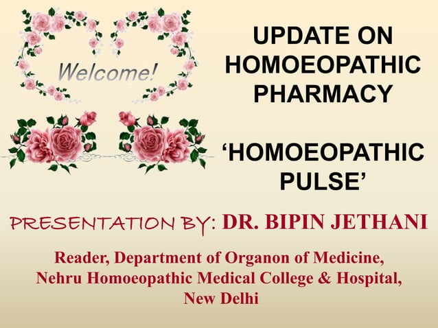 Plussing method of remedy administration | PPSX | Chemistry | Science