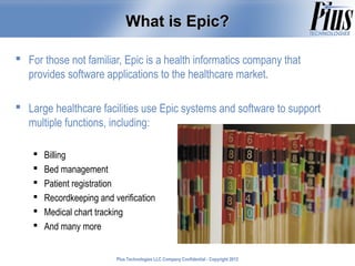 Improving Epic Systems with Third-Party Spooling Software | PPT
