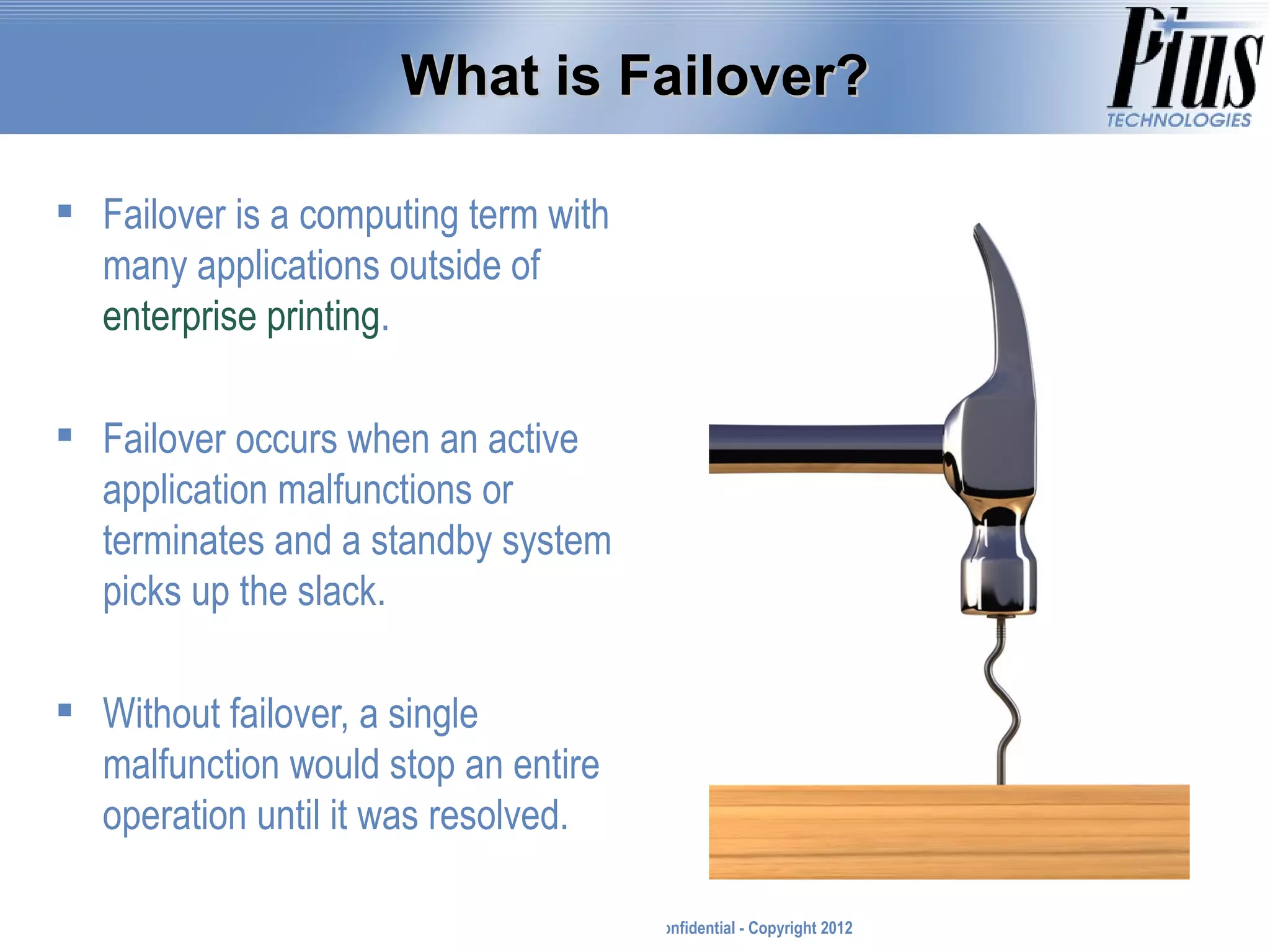 Print Failover Solutions | PPT