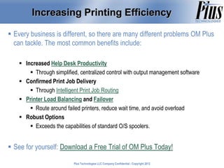 Output Management Software and Your Business | PPT