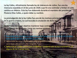 Plutarco Elías Calles | PPTX