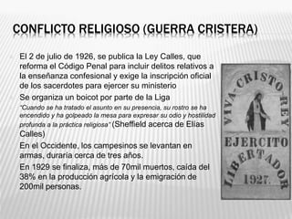 Plutarco elias calles y el maximato | PPTX
