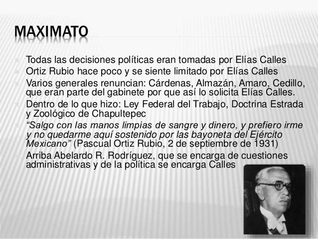 Que Es El Maximato En Mexico - slingo