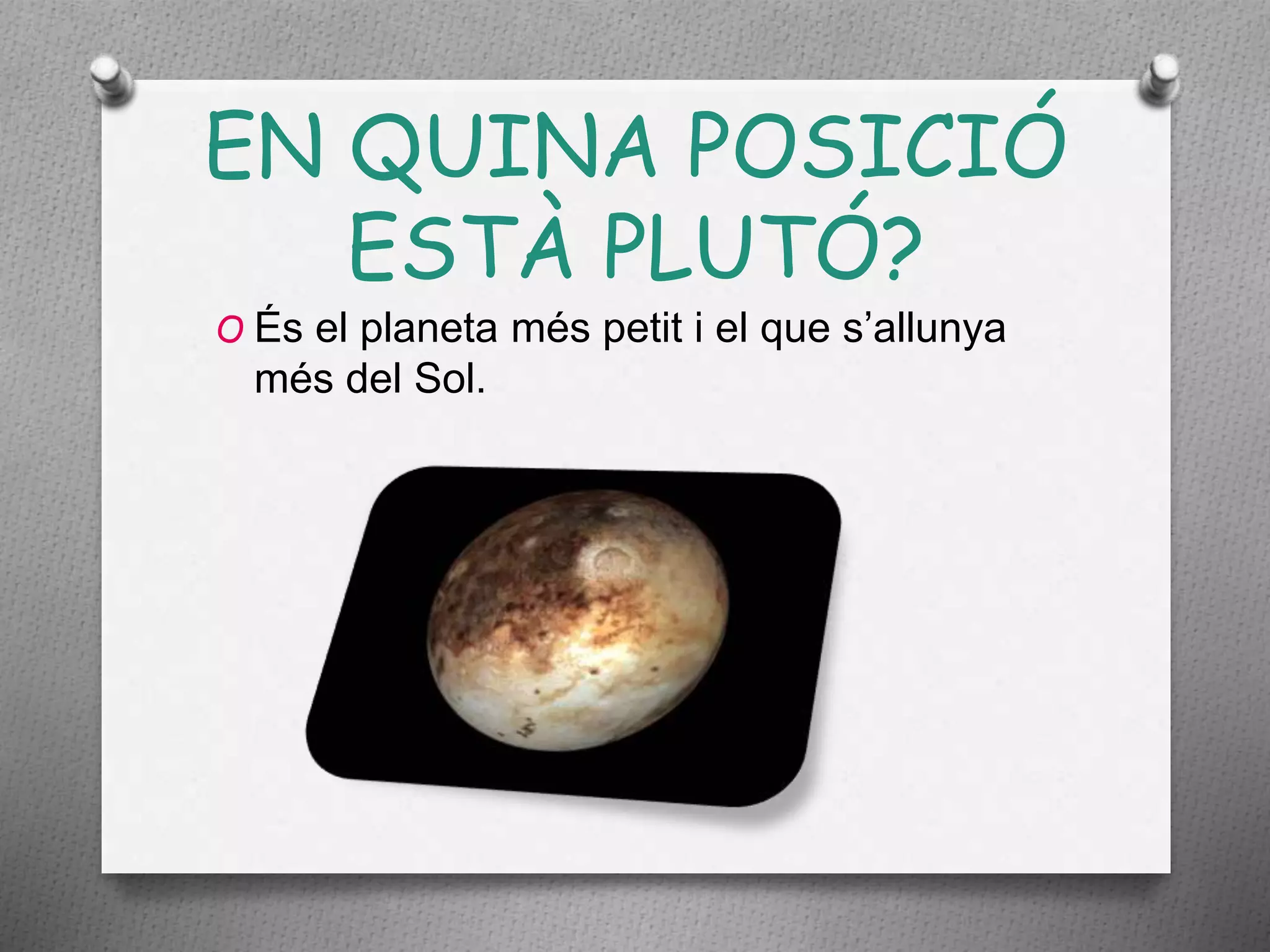 Plutó i planetes | PPTX