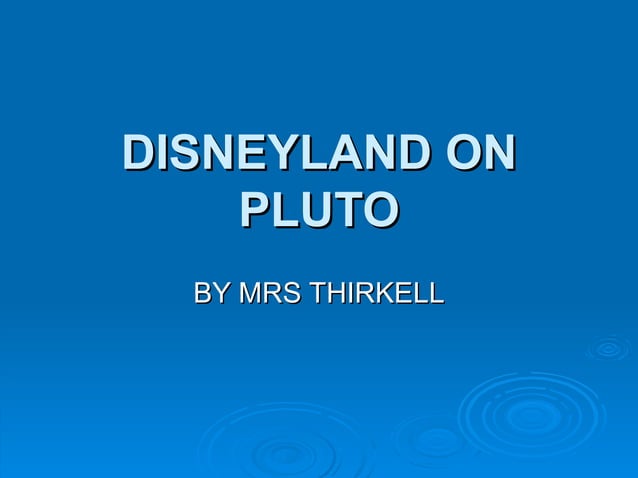 Pluto | PPT