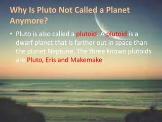 Pluto and kuiper belt | PPT