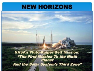 Pluto and new horizon | PPT | Free Download