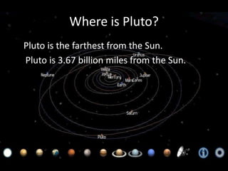 Pluto by marcus | PPTX