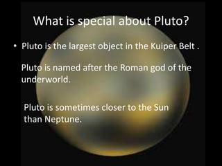 Pluto by marcus | PPTX