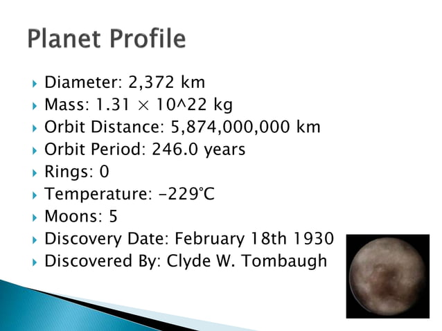 Pluto Example PowerPoint | PPT