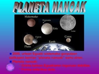 Pluton eta planeta nanoak | PPT