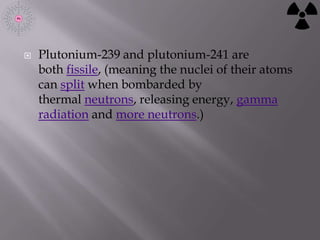 Plutonium | PPTX