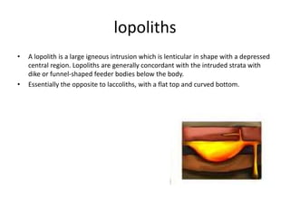 Plutons (plutonic rock) | PPTX
