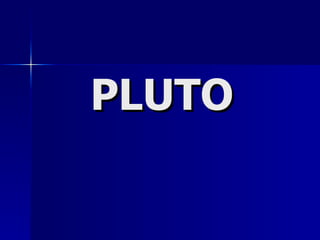 Pluto- Cristina Tcacenco | PPT