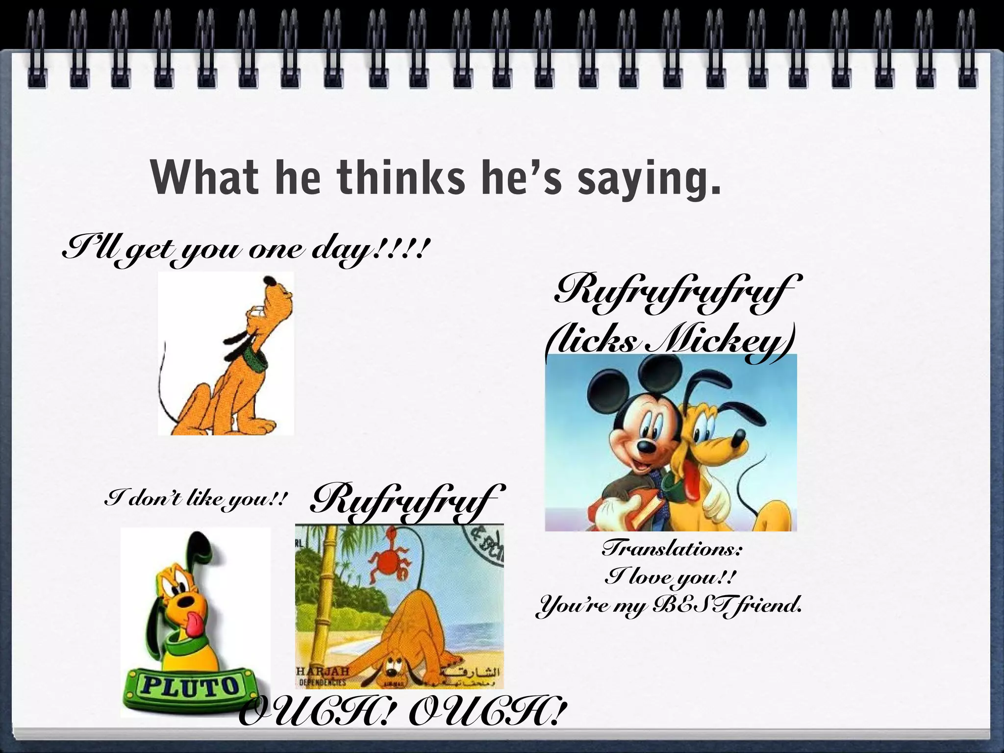 Pluto the character | PPT