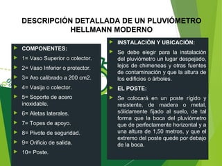 Pluviometro final unasam | PPT
