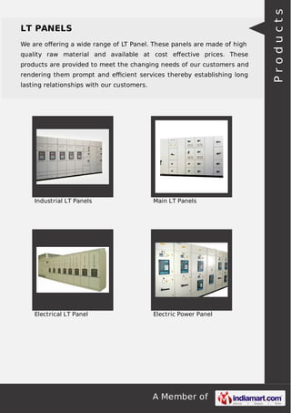 PLVK Power Engineers & Consultants, Delhi, Control Panels | PDF