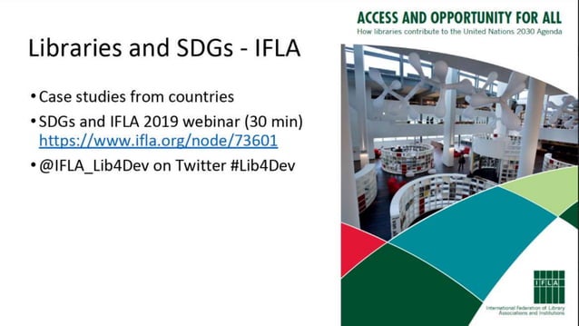 PLV SDG presentation - Jane Cowell | PPTX