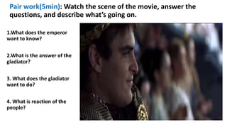 Movie Clips Comprehension | PPTX